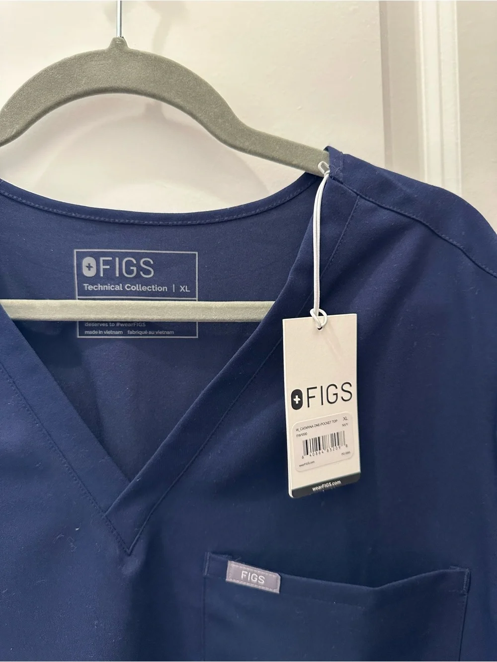 Figs | Tops | Figs Navy Vneck Medical Scrub Top | Poshmark